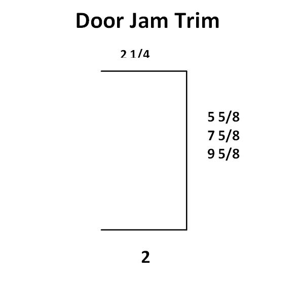Exposed - Door Jam Trim – North American Metals Inc.