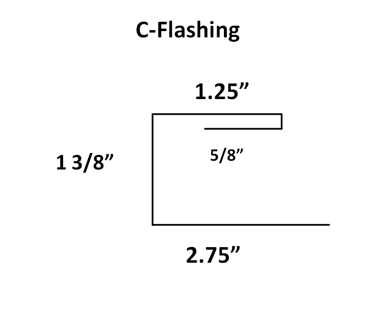 Commercial - C-Flashing – North American Metals Inc.